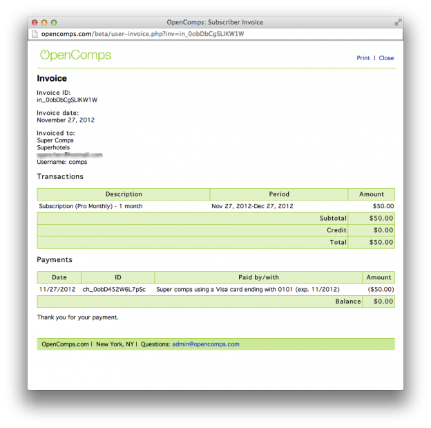 Online Invoices Are Here – OpenComps Blog
