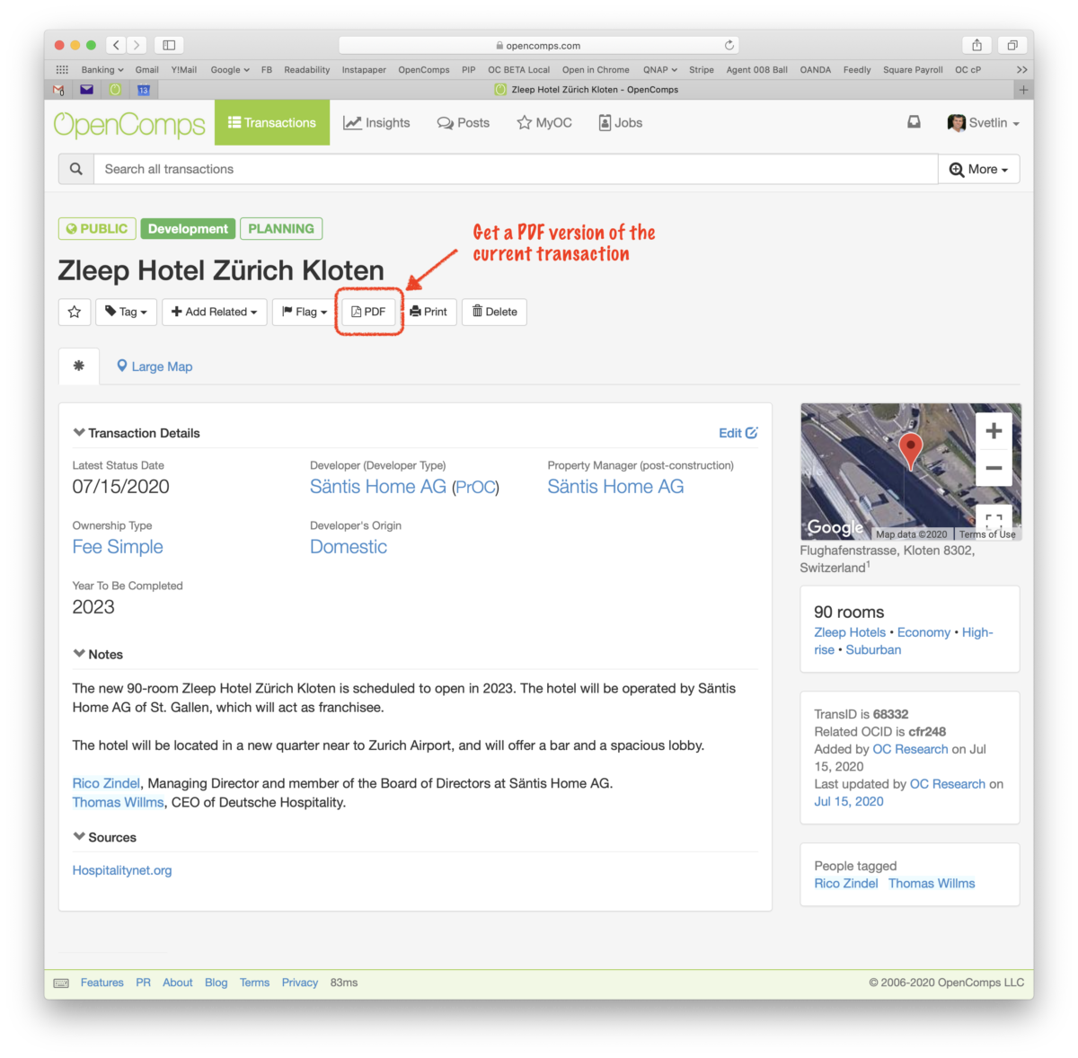 Instant PDF documents – OpenComps Blog